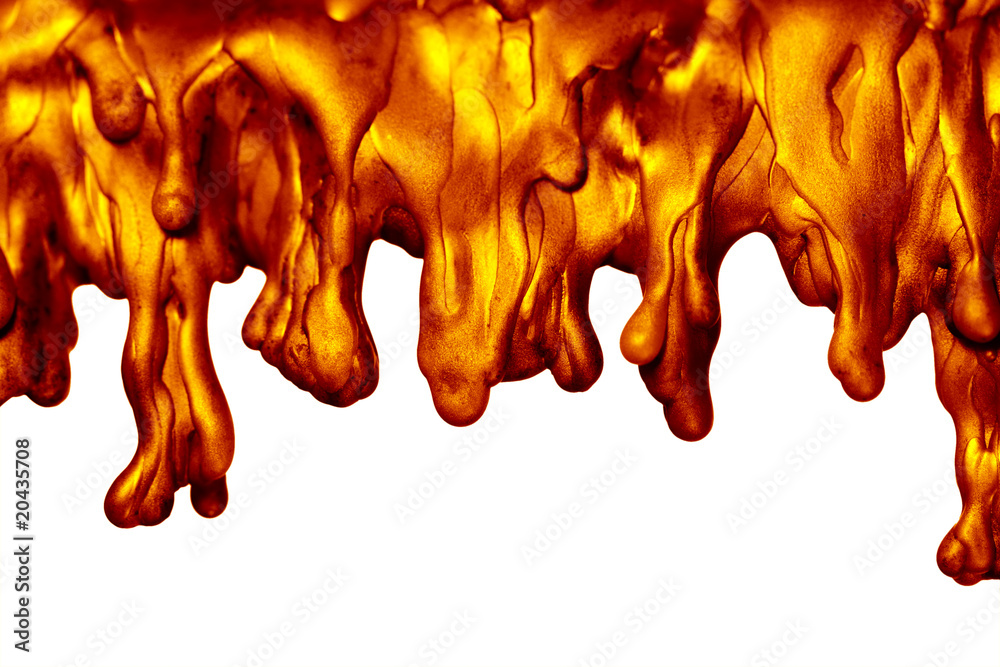 wax drippings border Stock Photo | Adobe Stock