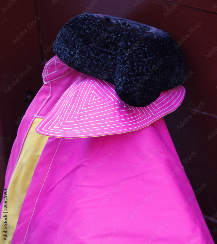 toros, capote y montera Stock Photo | Adobe Stock