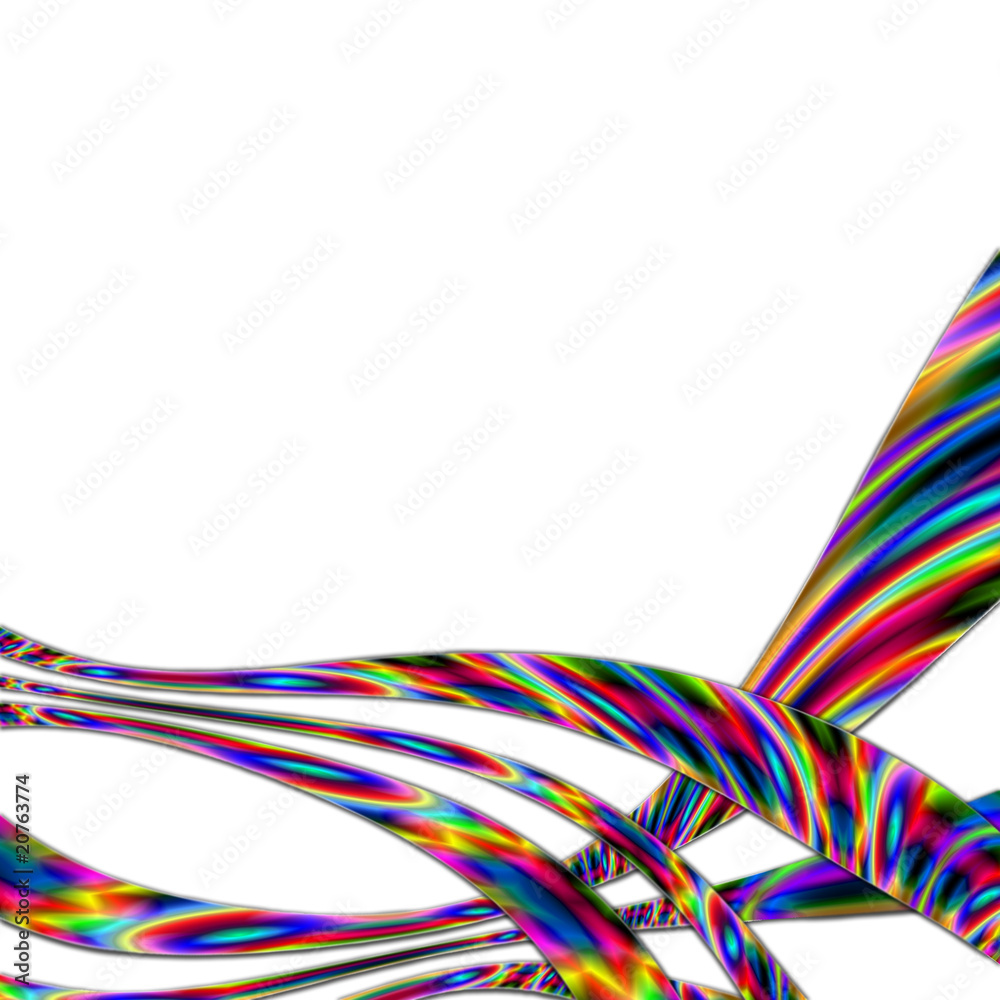 fondo blanco lineas colores ilustração do Stock | Adobe Stock