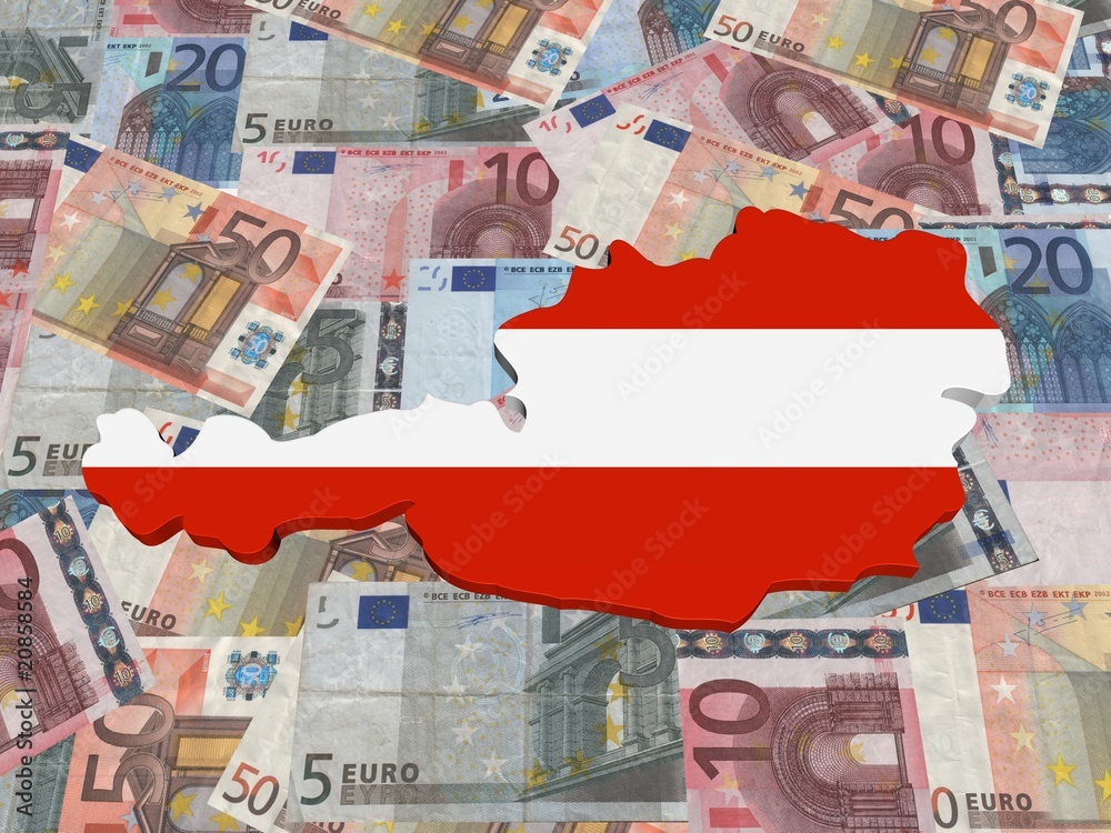 Austrian Euro Bills