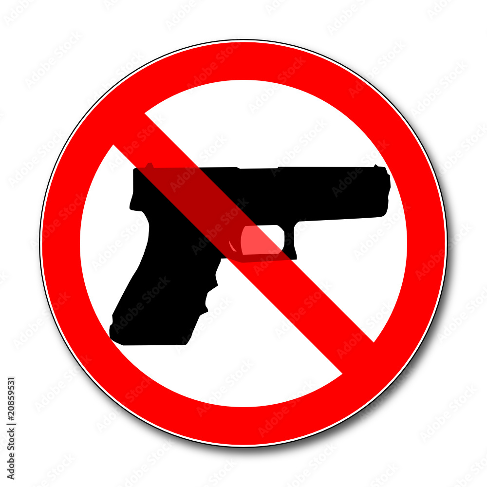 Vecteur Stock interdit arme | Adobe Stock