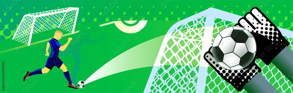 Abstract soccer background. Vector illustration. Stock Vector | Adobe Stock