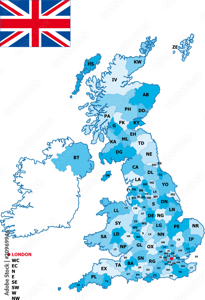 UK COUNTRY NAME - karte, map precise (#2) Stock Vector | Adobe Stock