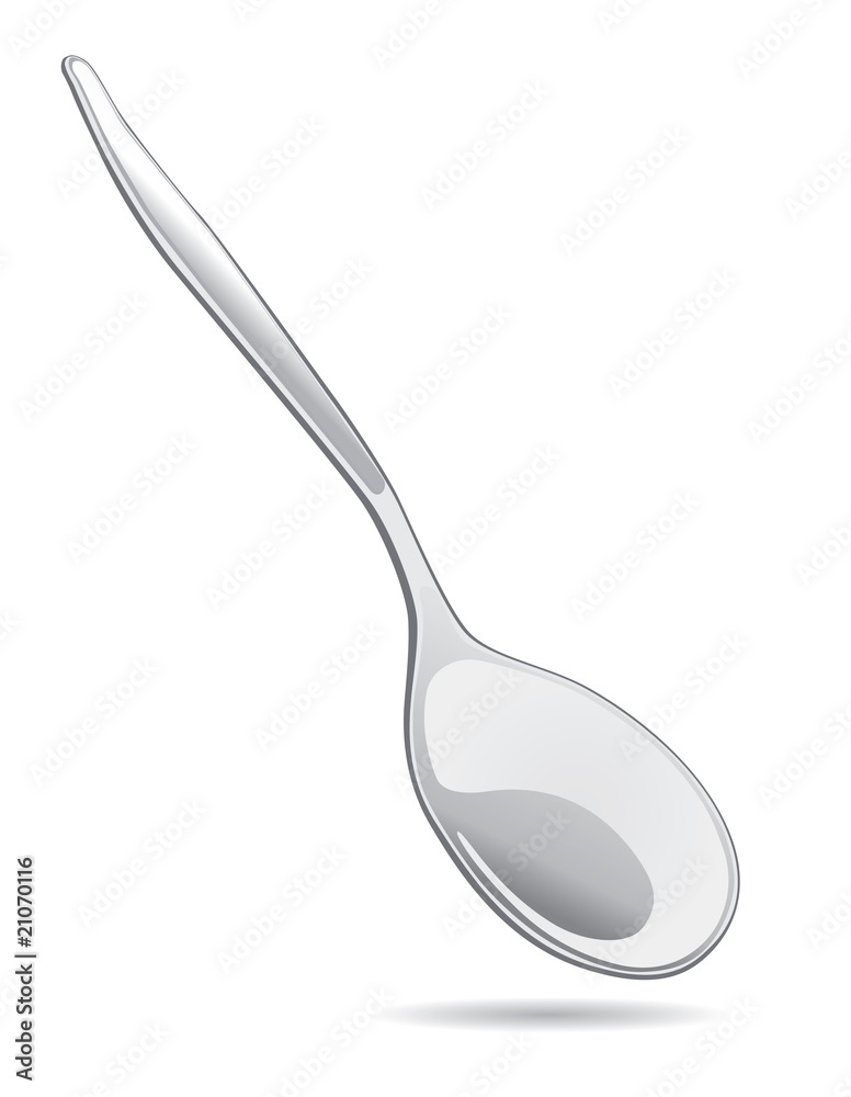spoon Stock Vector | Adobe Stock