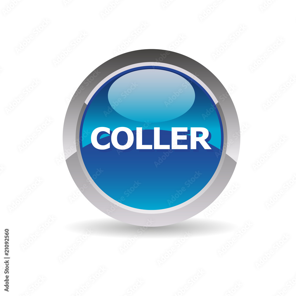 Picto coller - Icon past Stock Vector | Adobe Stock