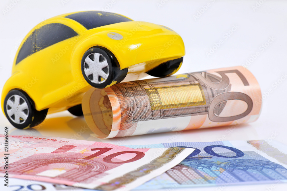 Auto und Geld Stock-Foto | Adobe Stock