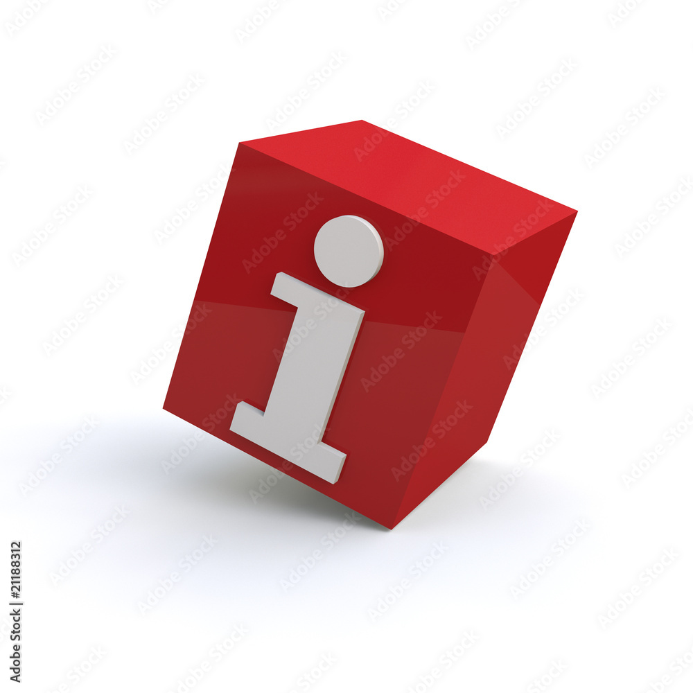 Information Cube Stock-Illustration | Adobe Stock