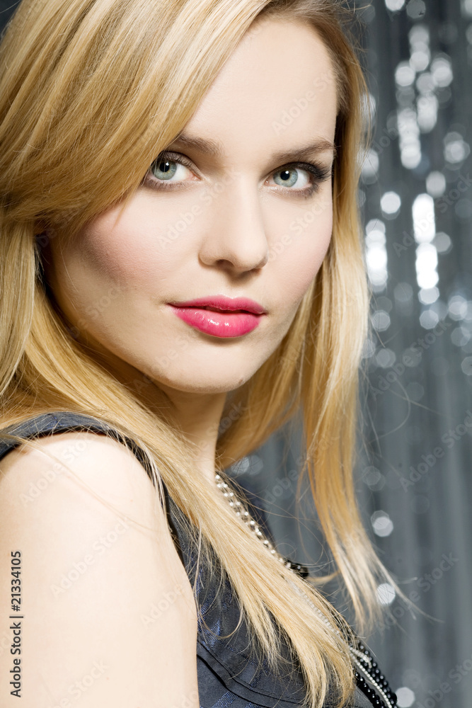 Portrait of sex woman Stock Photo | Adobe Stock