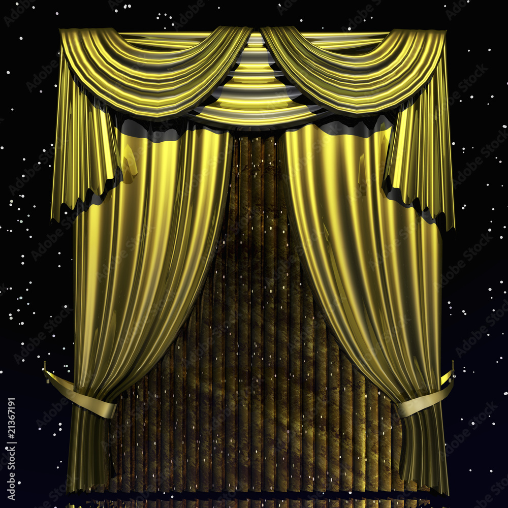 Vorhang Stock-Illustration | Adobe Stock