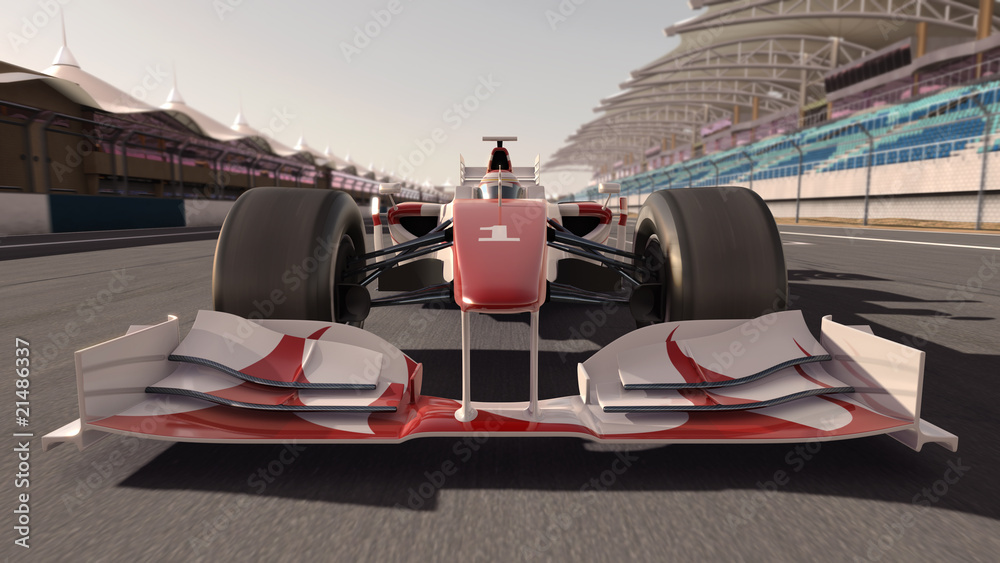 formula one race car Stock Illustration | Adobe Stock