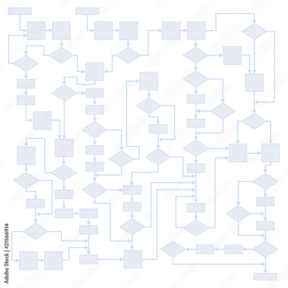 Abstract Flowchart Background Stock Illustration | Adobe Stock