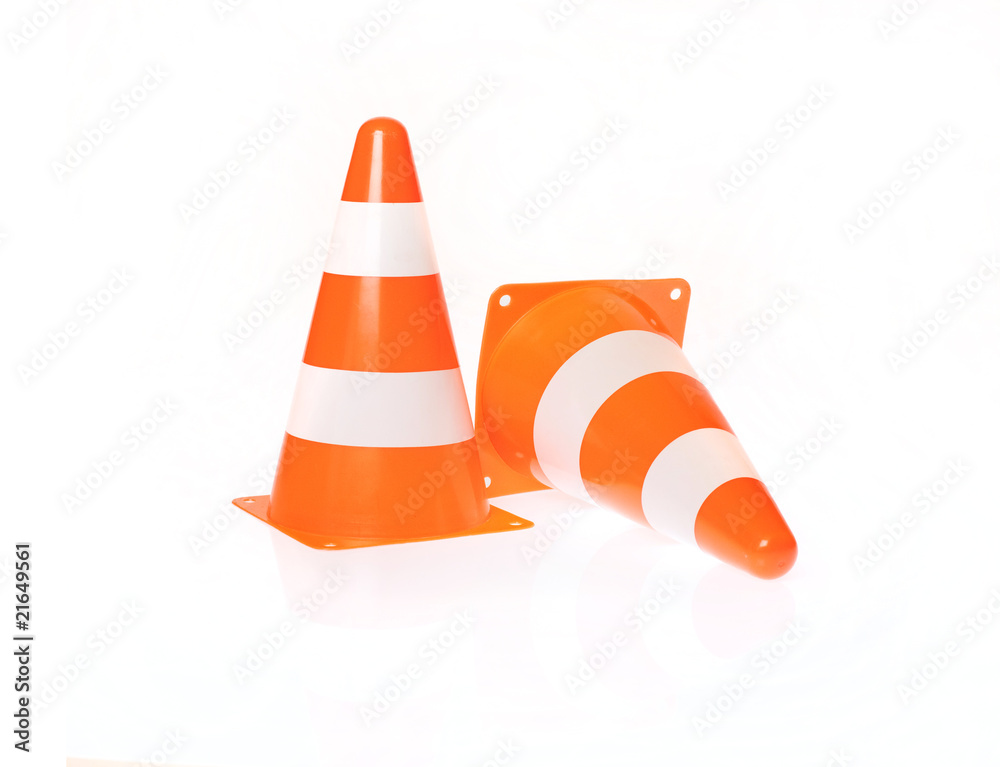 plot sécurité chantier borne signalisation travaux alerte danger Stock ...