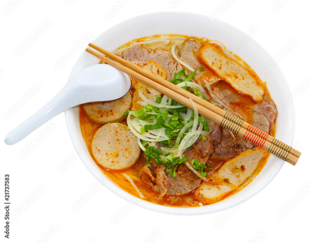 Bun bo hue Stock Photo | Adobe Stock