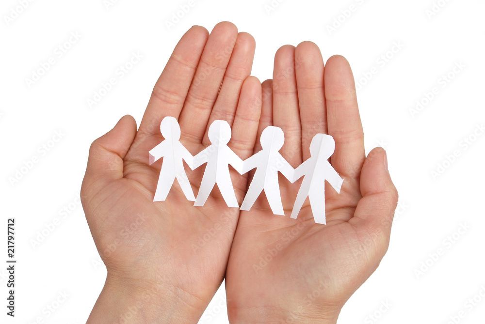 paper man Stock Photo | Adobe Stock