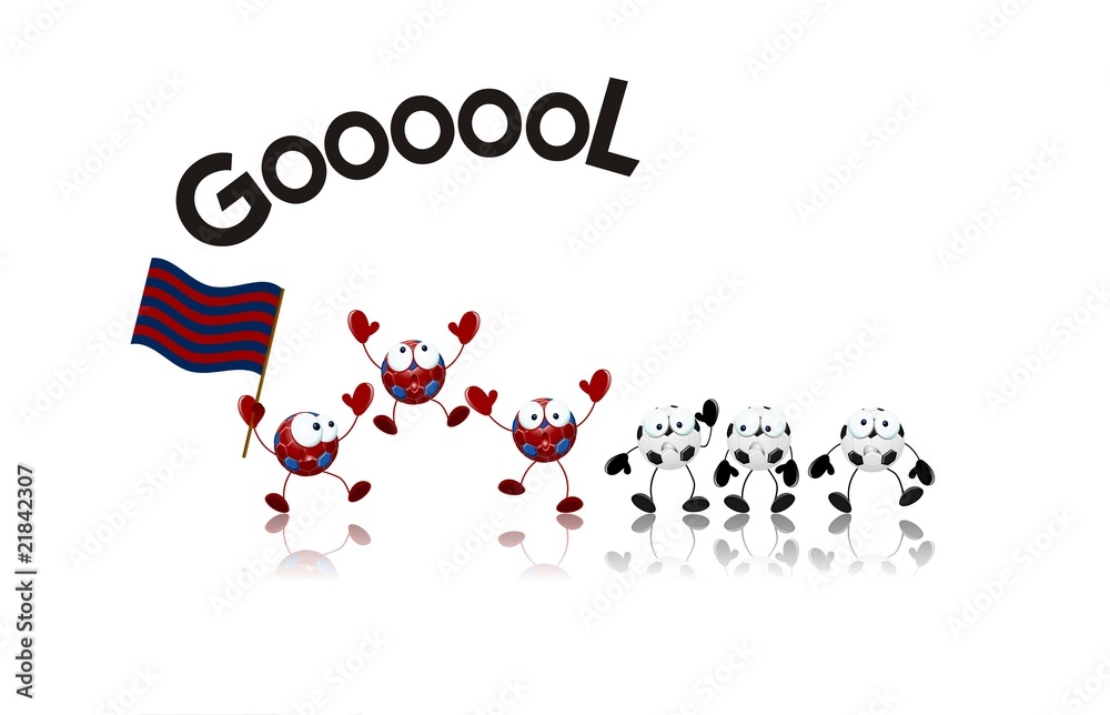 goooooool vector de Stock | Adobe Stock