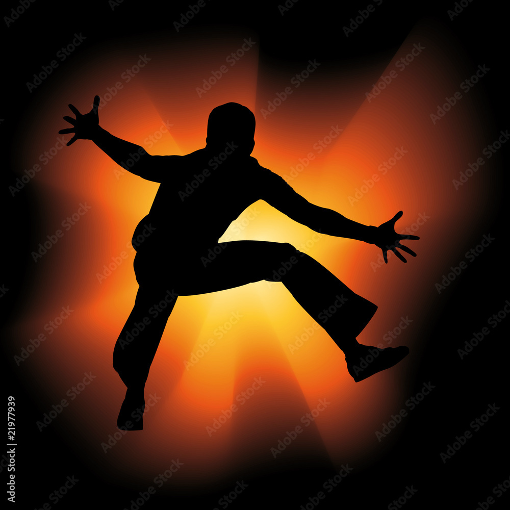 star jump Stock Vector | Adobe Stock