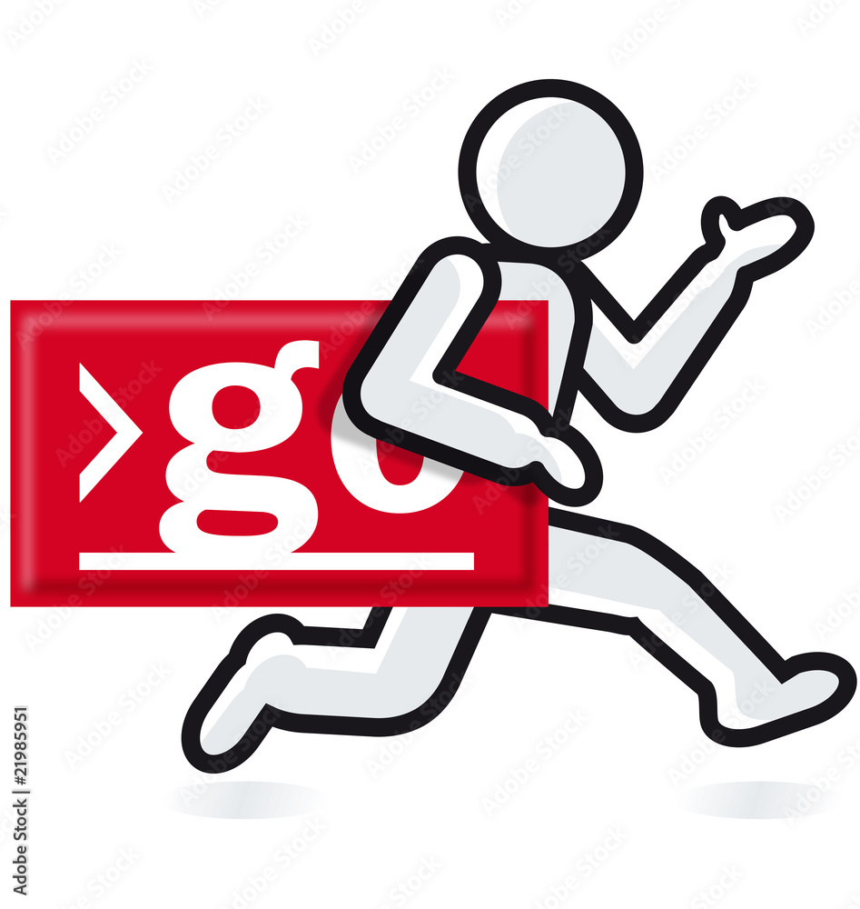 GO! Symbol Stock Illustration | Adobe Stock