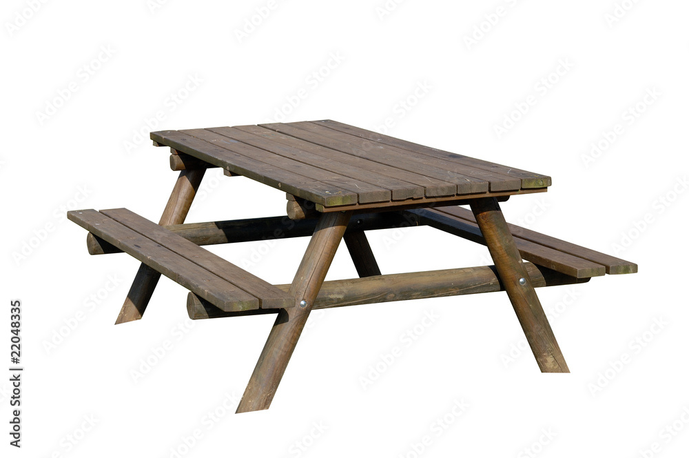 table de pique nique Stock Photo | Adobe Stock