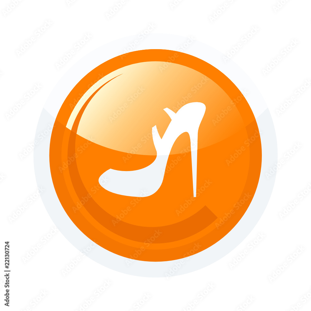 schuh mode symbol zeichen stöckelschuh Stock-Vektorgrafik | Adobe Stock