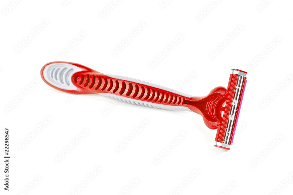 red hand shaver Stock Photo | Adobe Stock