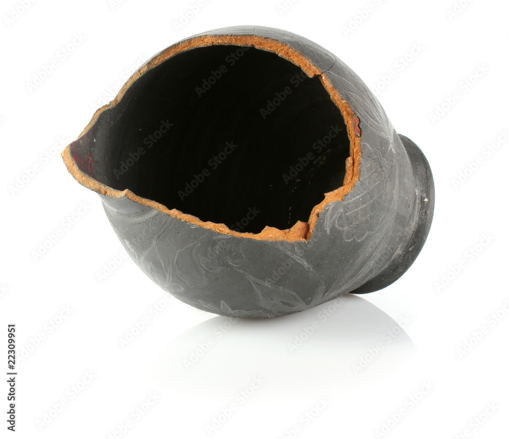 Broken pot Stock Photo | Adobe Stock