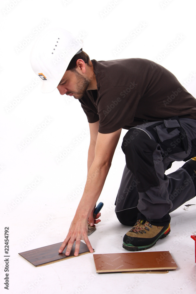 Bodenleger Stock-Foto | Adobe Stock