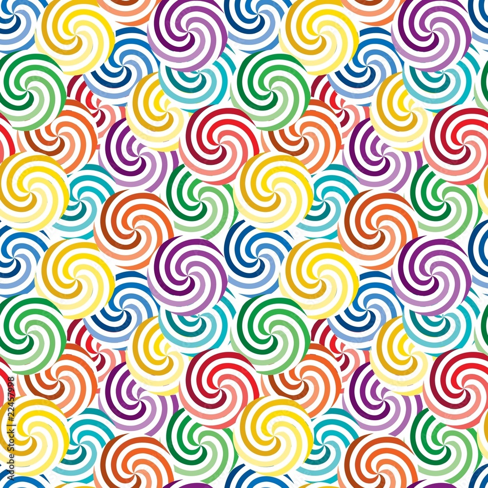 Seamless vivid swirl pattern vector de Stock | Adobe Stock Seamless vivid swirl pattern vector de Stock | Adobe Stock