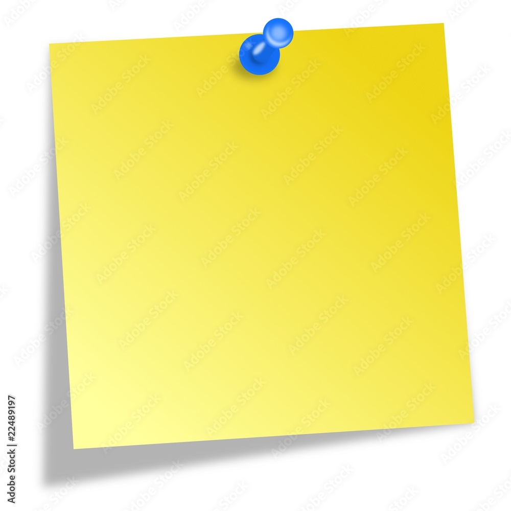 Notizzettel II Stock Illustration | Adobe Stock