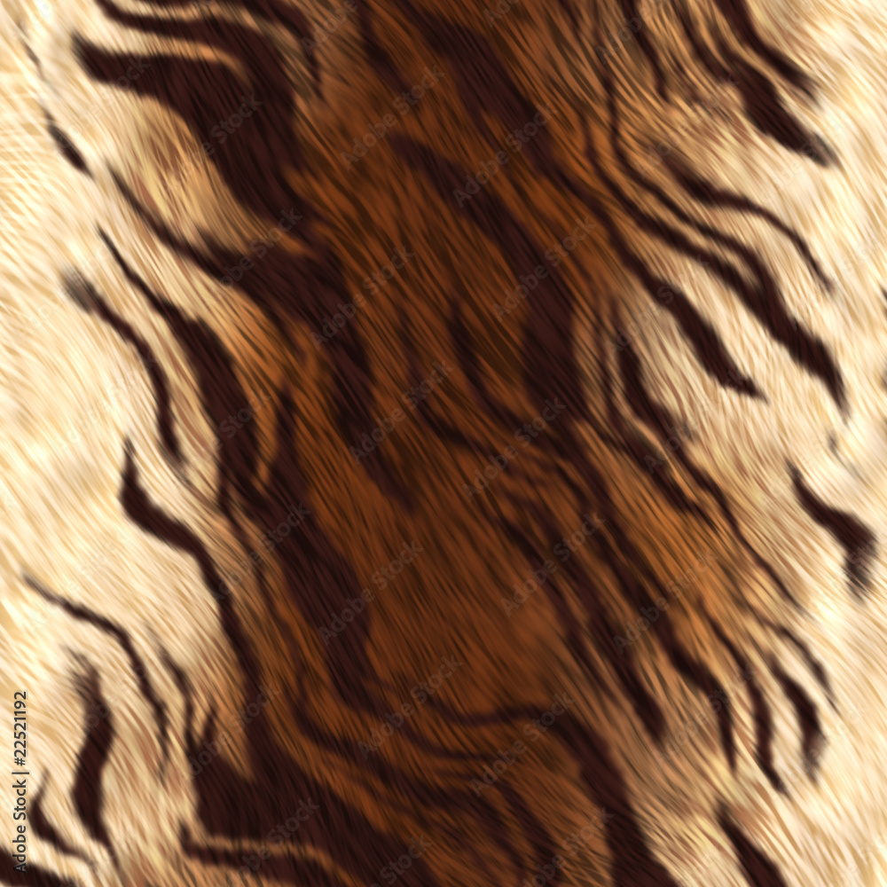Tiger skin Stock Illustration | Adobe Stock