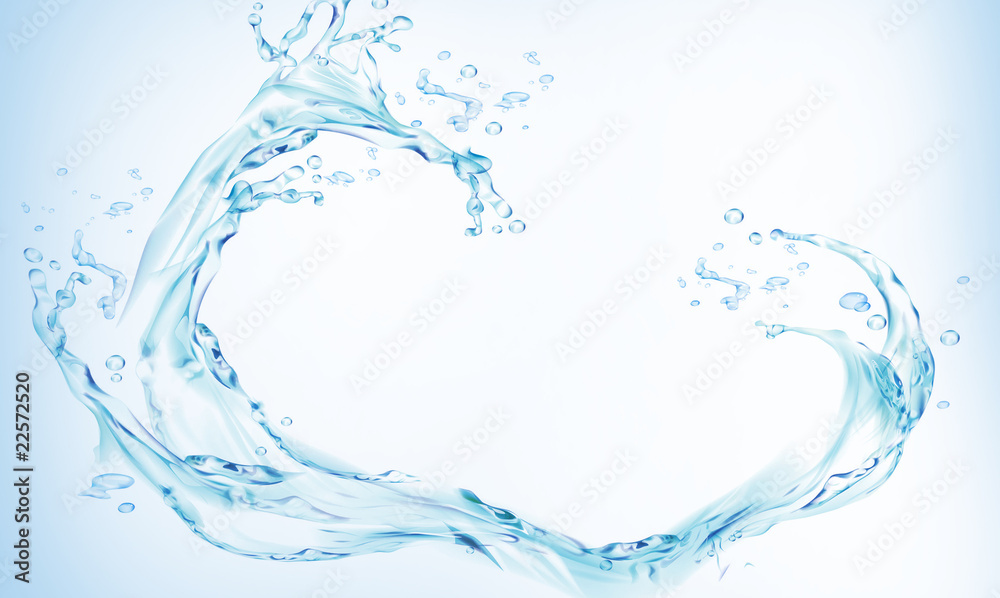 Water splash Stock Photo | Adobe Stock