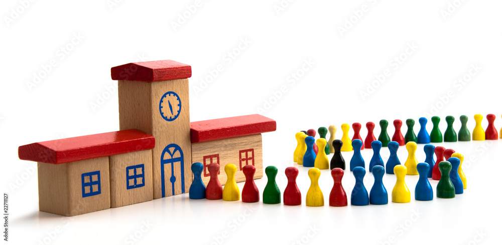 Anstehen Stock-Foto | Adobe Stock