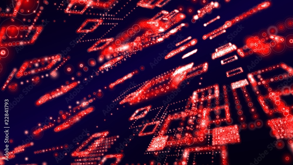 Red Matrix Wallpaper