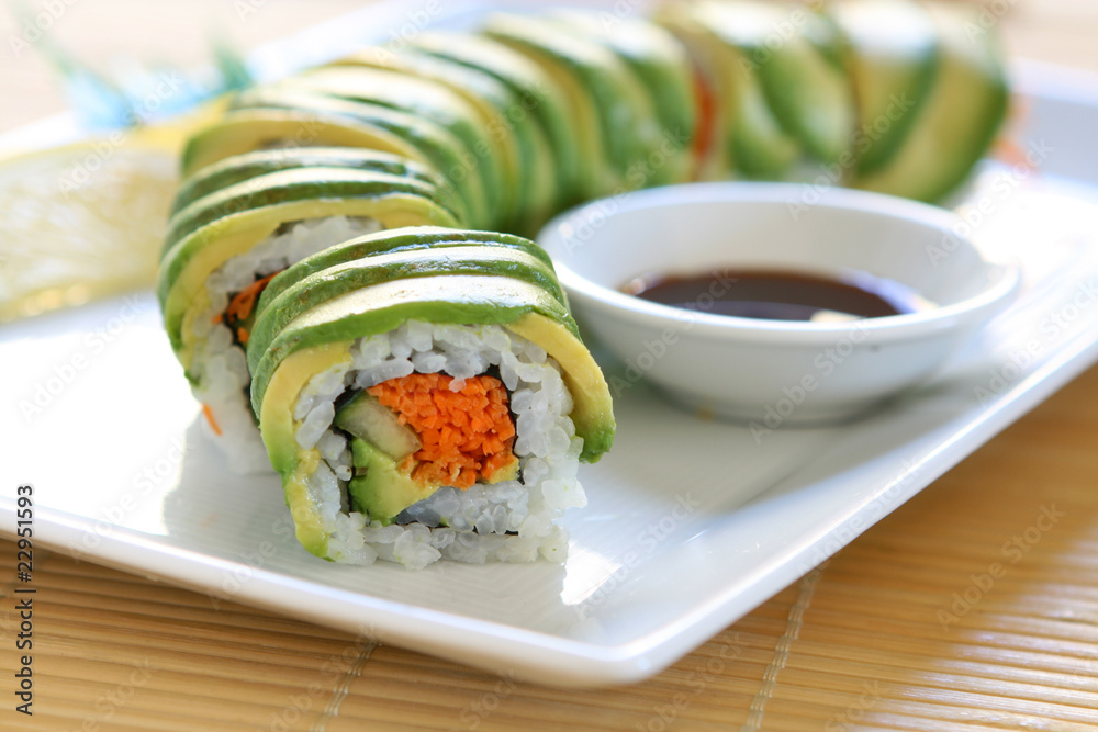 Veg Dragon Roll