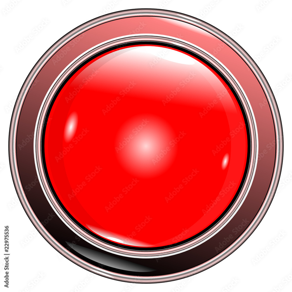 button red circle on a white background vector eps10 Stock Vector ...