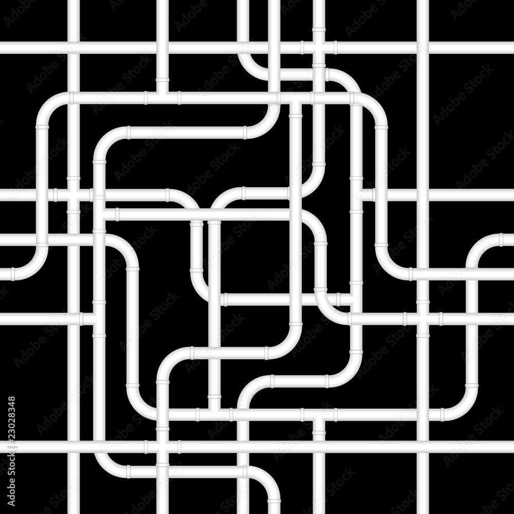 Seamless Pipes Stock Vector | Adobe Stock