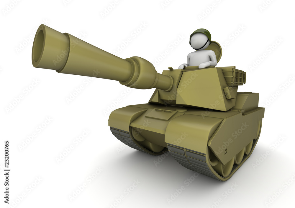 Tankman - Army collection Stock Illustration | Adobe Stock