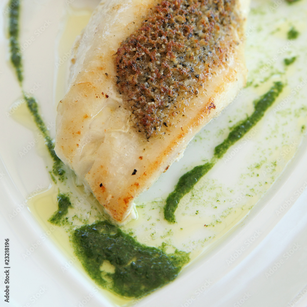 Filet de Saint Pierre à la Bordelaise Stock Photo | Adobe Stock