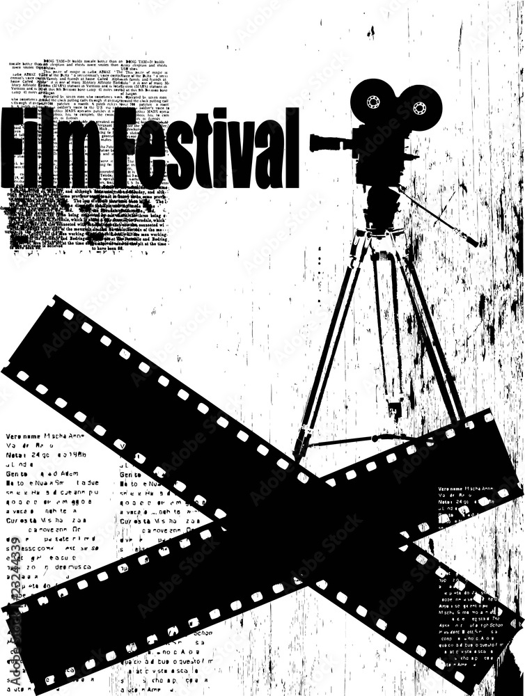 vector film festival poster Stock Vector | Adobe Stock