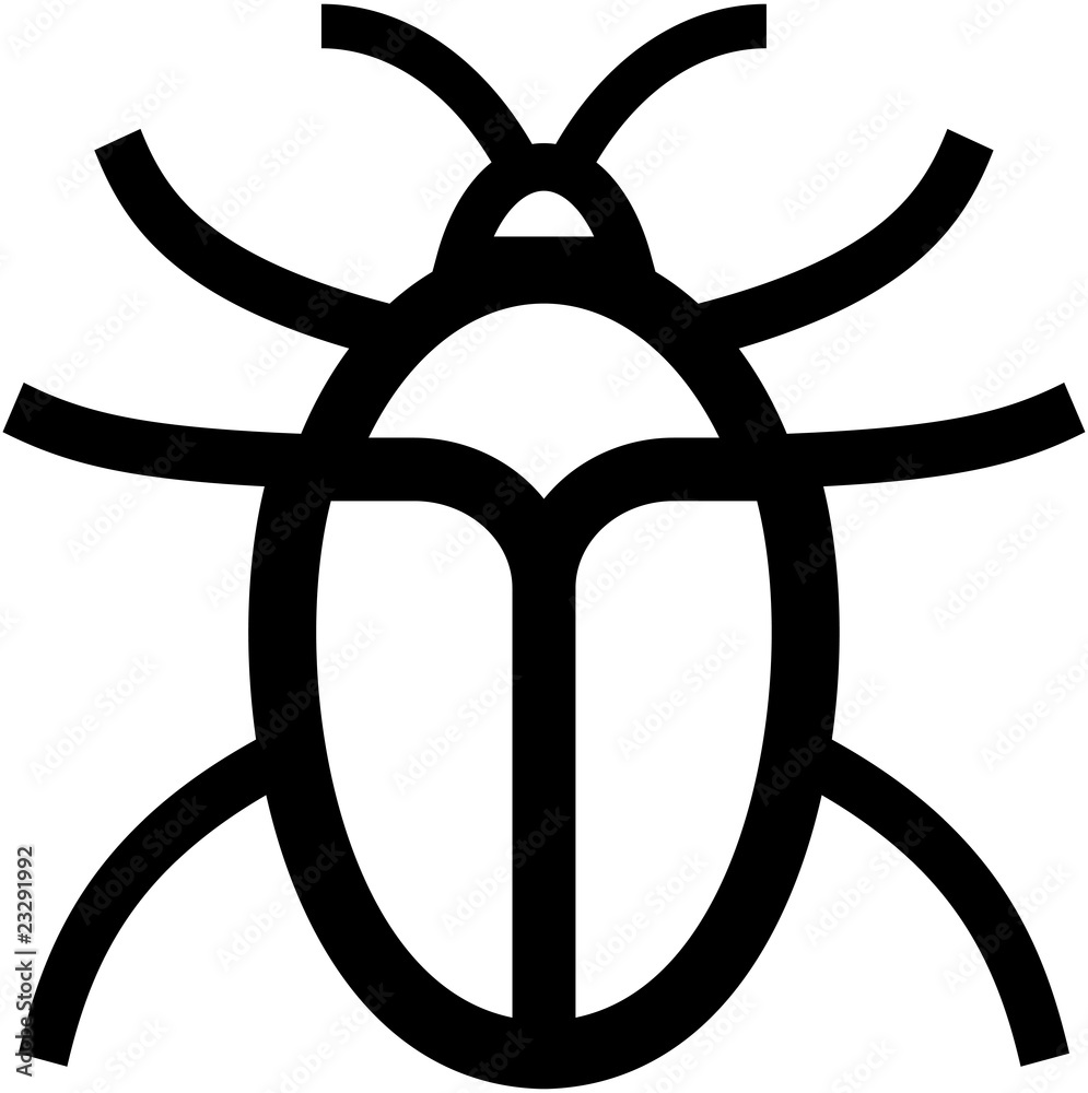 Bug – Vector illustration Stock Vector | Adobe Stock