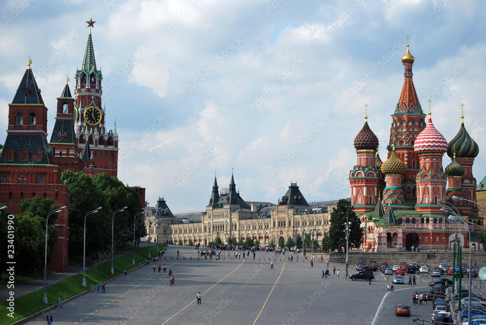 La Place Rouge de Moscou Stock Photo | Adobe Stock