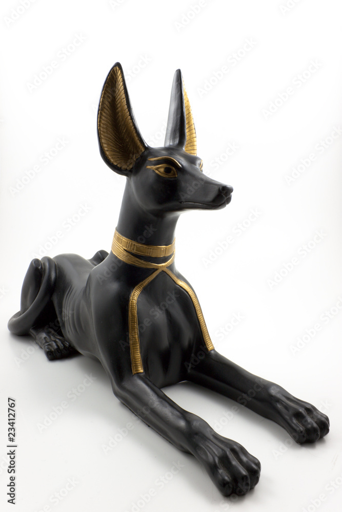 Anubis in jackal form Stock Photo | Adobe Stock