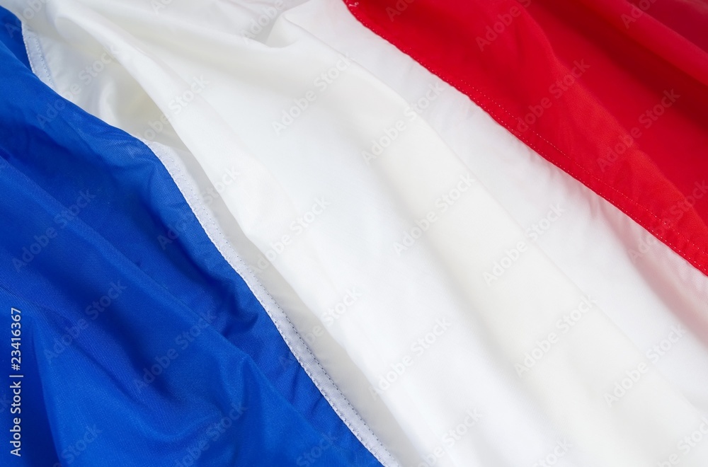 Drapeau tricolore Français. Stock Photo | Adobe Stock