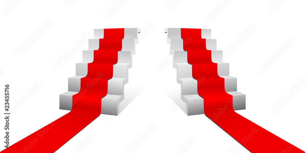 Scalinata del Successo Stock Vector | Adobe Stock