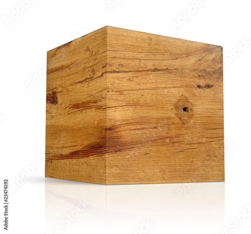 Cubos con diferentes tipos de madera Stock Illustration | Adobe Stock