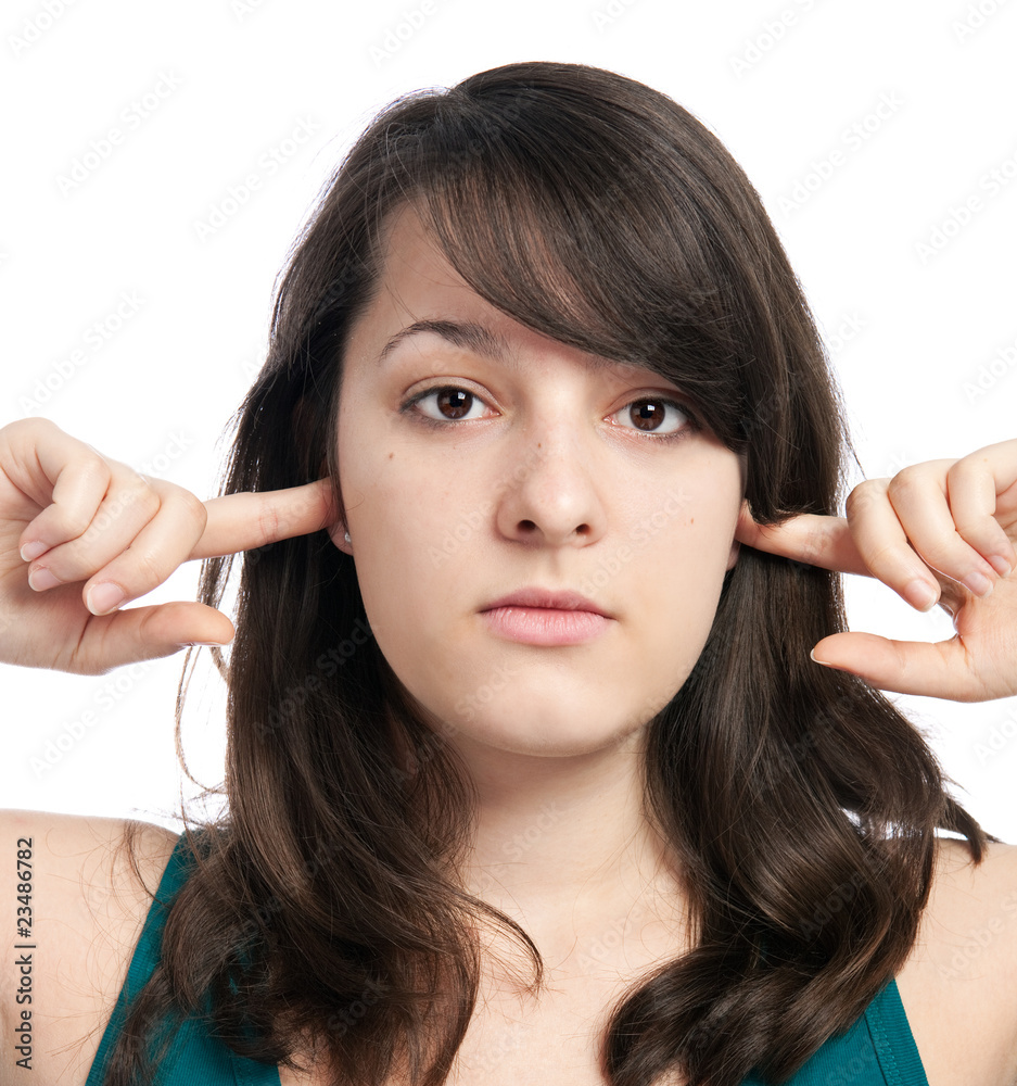 Acting Deaf Stock Photo | Adobe Stock