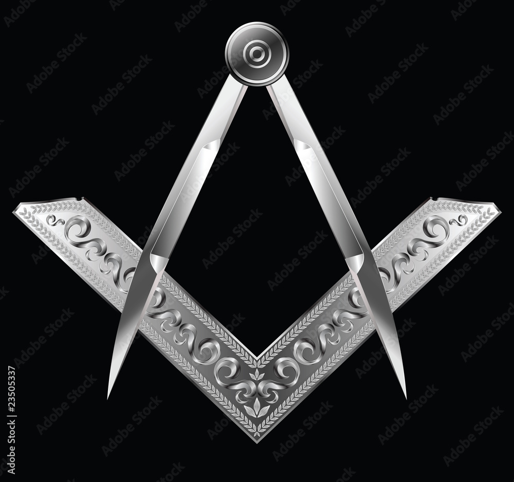 Square and Compass Stock Vector | Adobe Stock