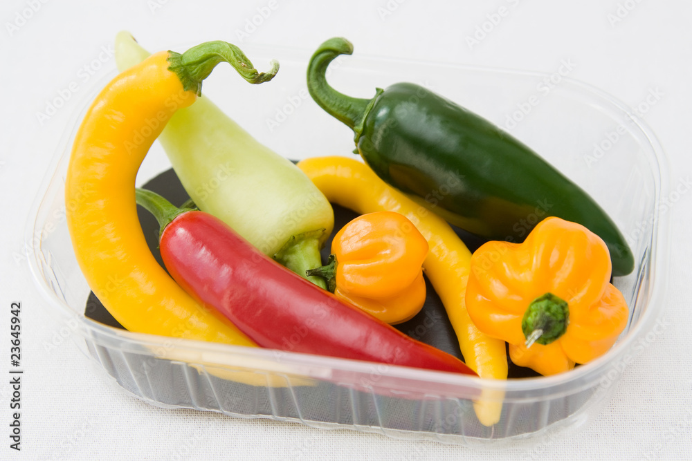 Chilischoten Stock-Foto | Adobe Stock