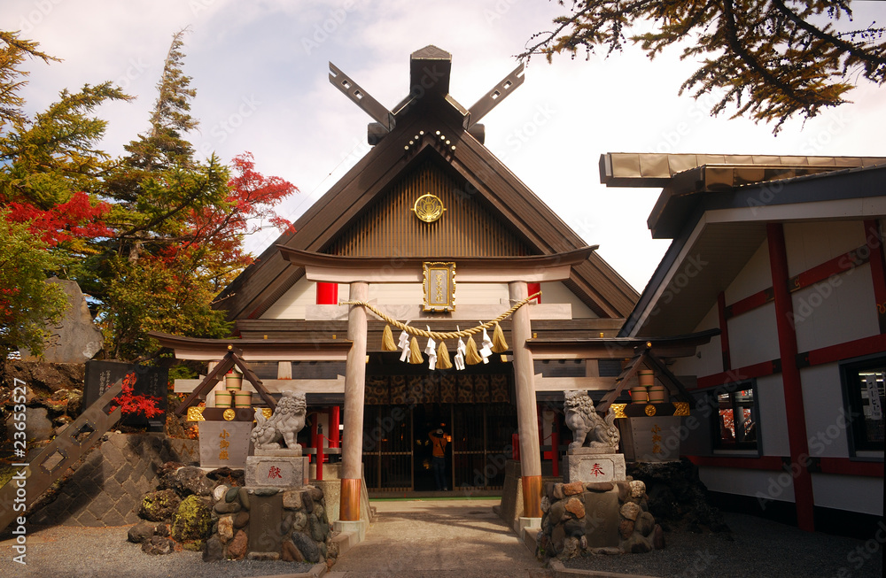 Komitake Shrine, Hakone National Park, Japan Stock Photo | Adobe Stock