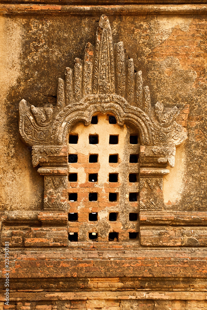 Buddhist Temple Window Stock Photo | Adobe Stock