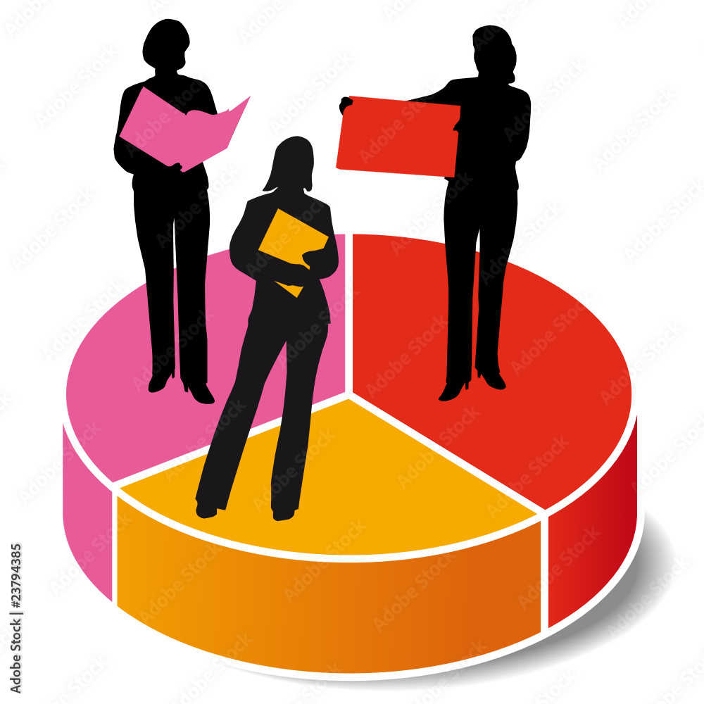 estadísticas mujeres vector de Stock | Adobe Stock